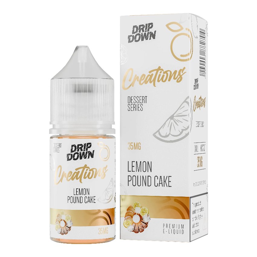 Drip Down Lemon Pound Cake - Dessert Series Nic Salt 30ML