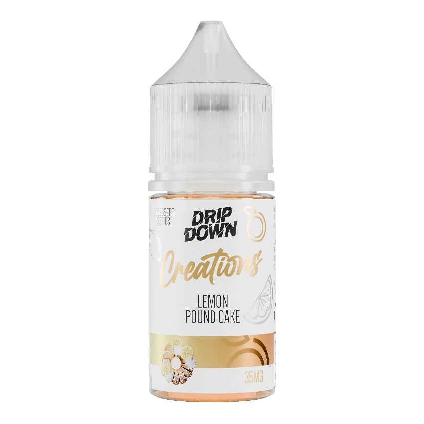 Drip Down Lemon Pound Cake - Dessert Series Nic Salt 30ML